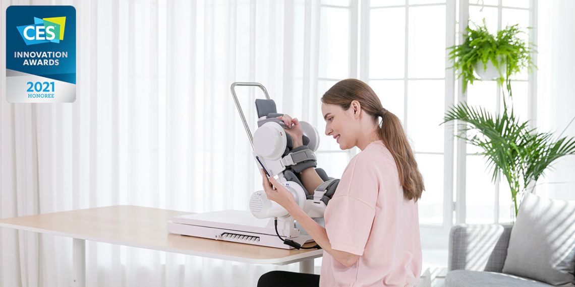 H Robotics Smart Remote Rehabilitation Solution Rebless Wins CES 2021