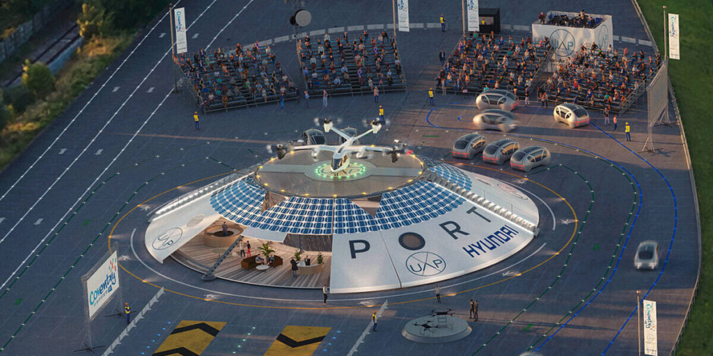 Hyundai, Urban Air Port Establish First Electric UAM eVTOL Hub in UK