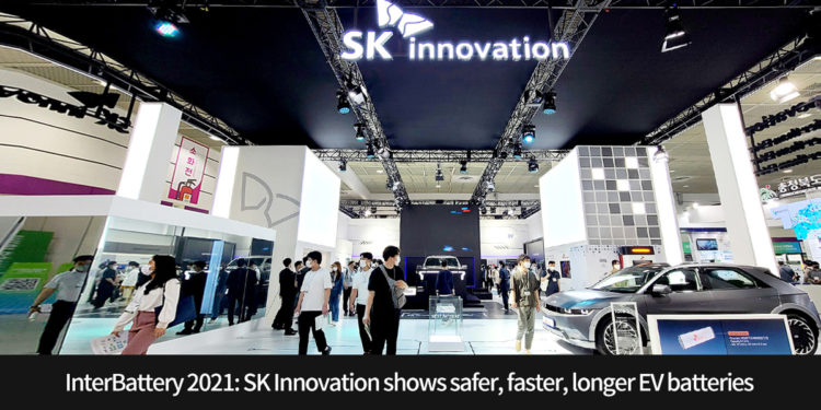 SK Innovation Unveils ‘Safer, Faster, Longer’ EV Battery at InterBattery 2021