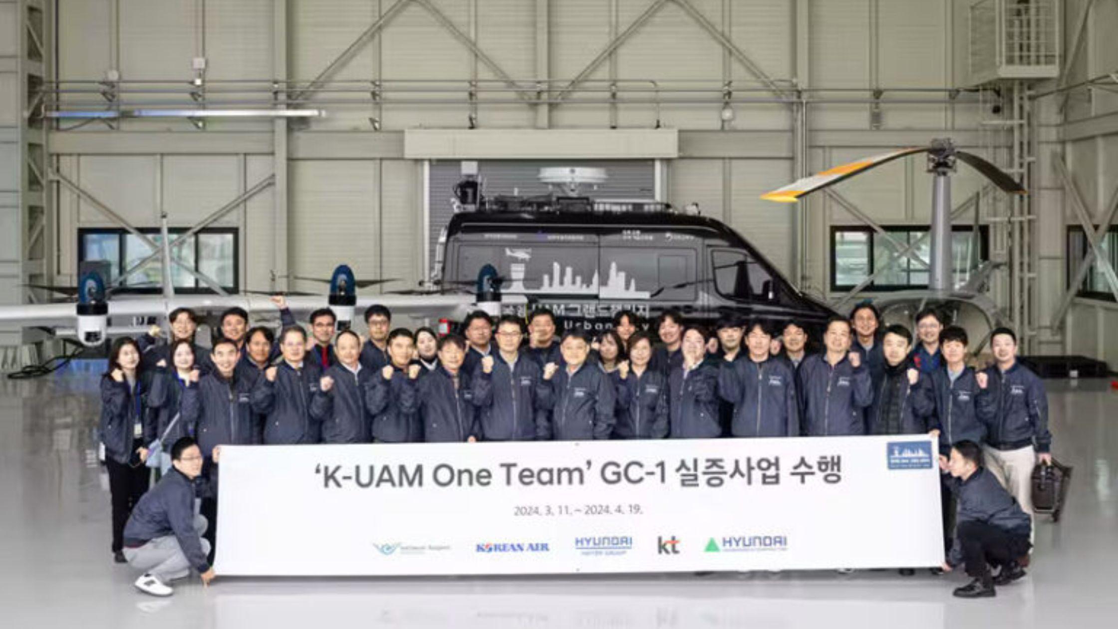 Korean Air, Hyundai, KT Lead Successful UAM Operations in Test